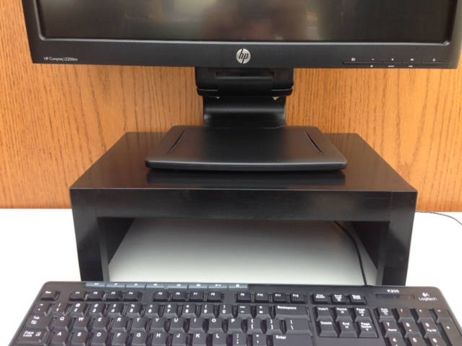 15 Wide TV or Computer Monitor Stand in Red Birch Wood - Etsy