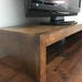 TV Riser Stand Modern Style in Maple Wood With COFFEE Finish - Etsy