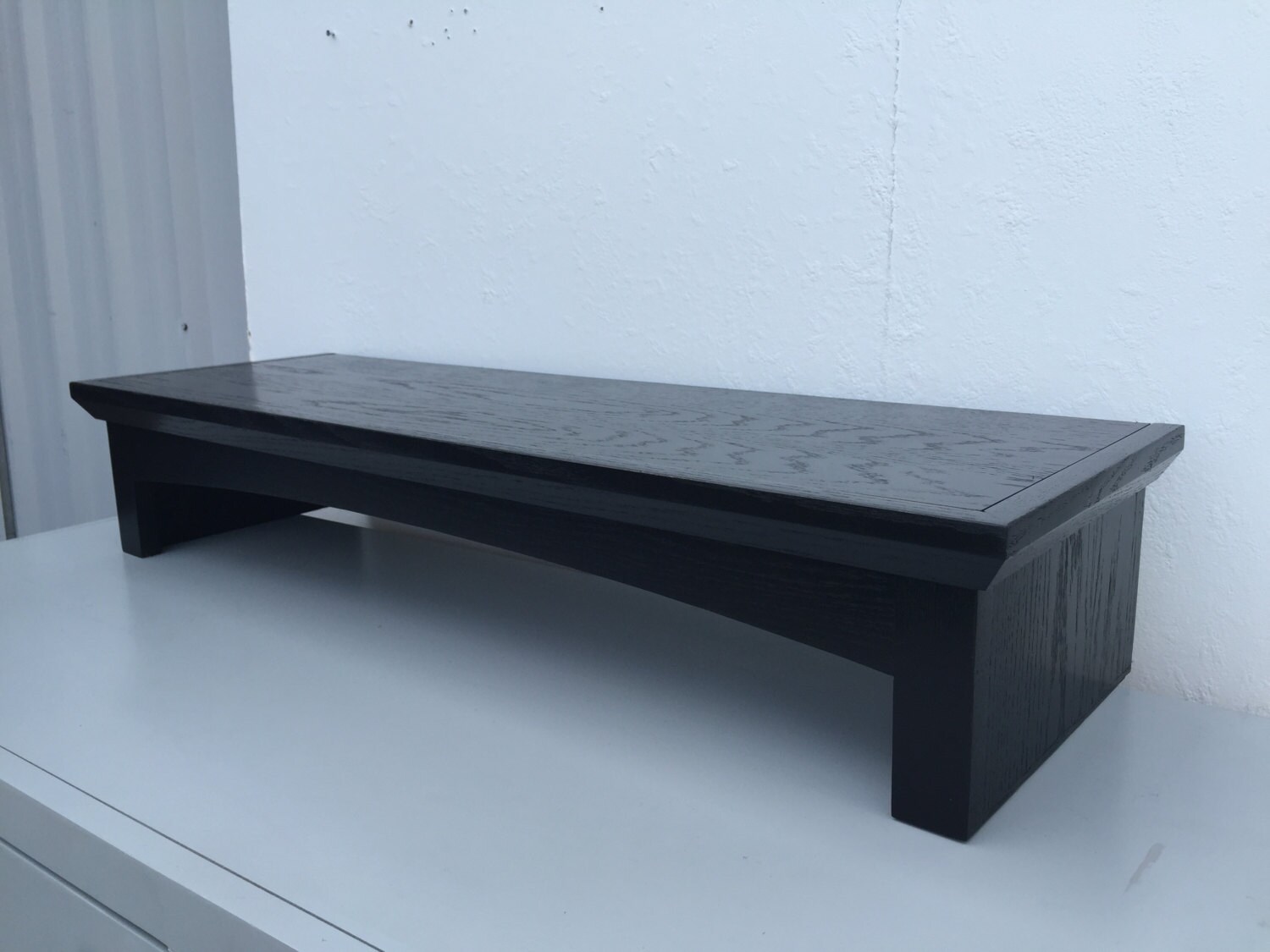 TV Riser Stand in Shaker Style With Country Medium Finish or - Etsy