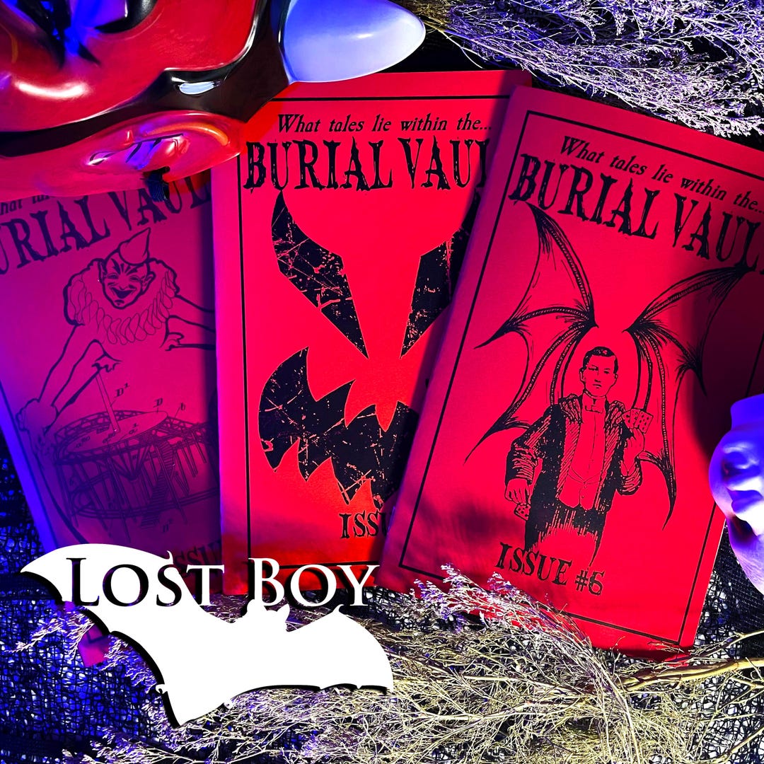 2025 Burial Vault Vol 2. Zine Bundle! 2025 Zine Bundle, Horror Zines ...