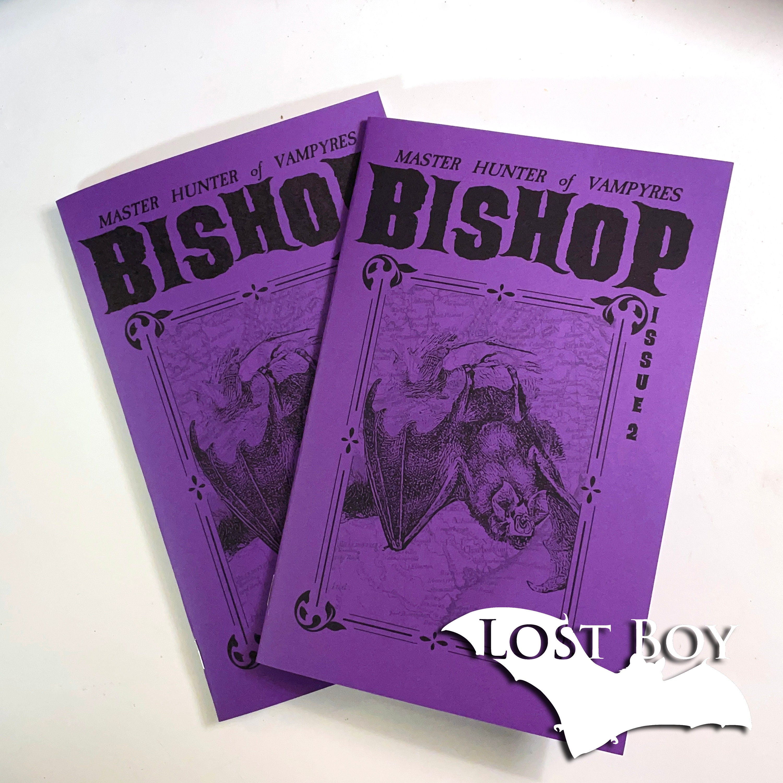 Bishop Issue #2, Action Horror Zine, Independent Vampire Horror, Occult ...