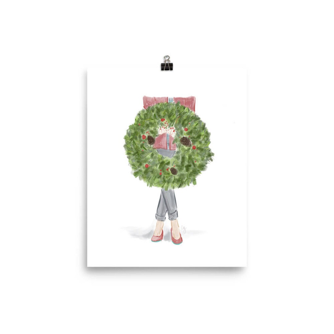 Preppy Christmas, Wreath Art, Christmas Art, Winter Decor, Christmas ...