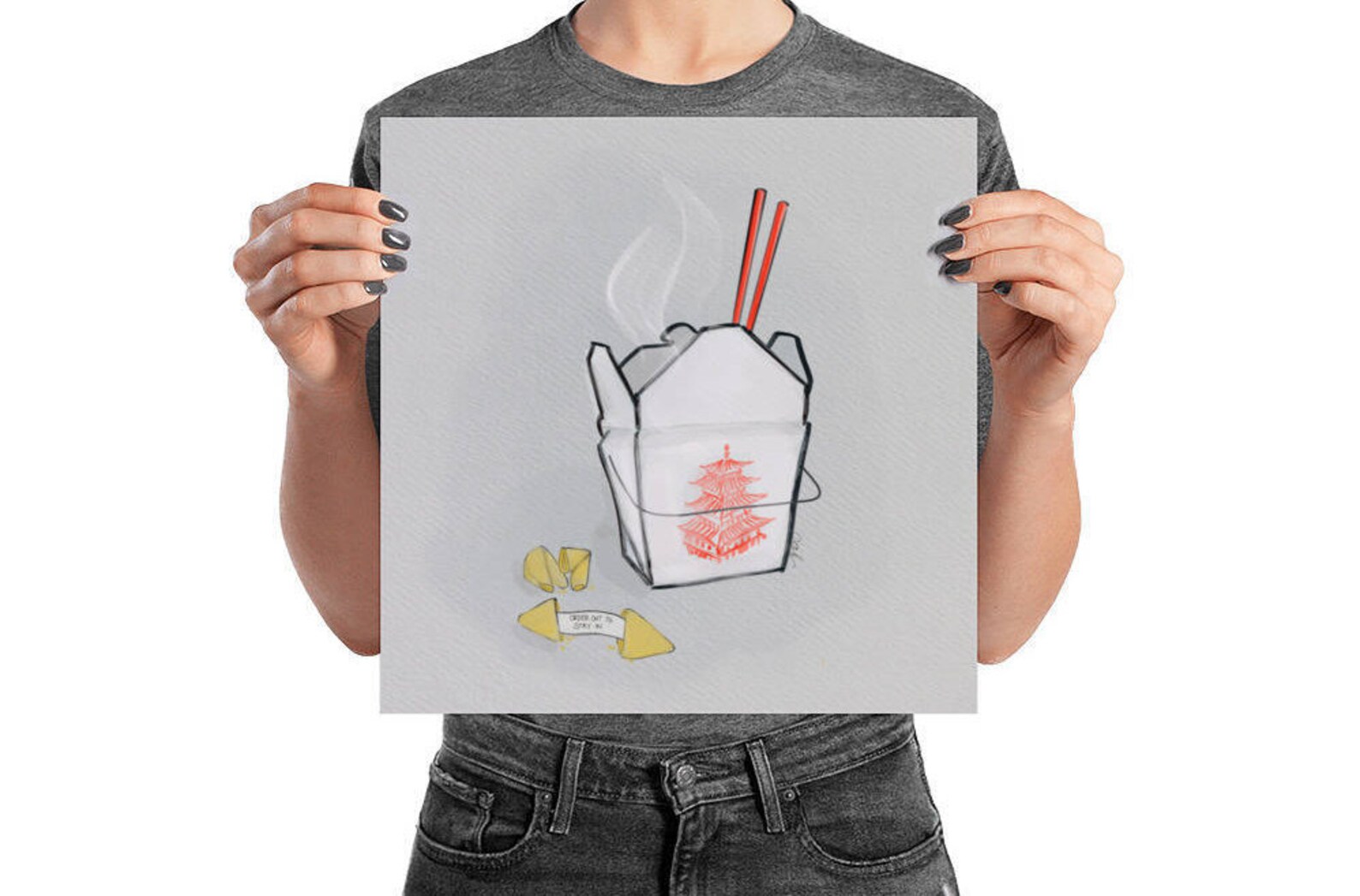 Order Takeout Art. Chinese Food Art, Order In, Order Out, Let’s Stay In ...
