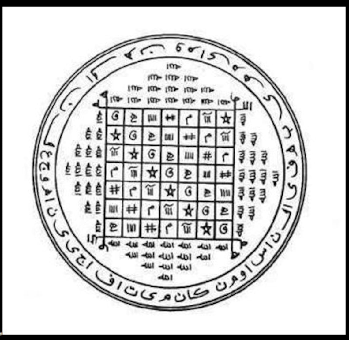 100% Working Powerful Taweez to Attract Wealth and Riches - Etsy