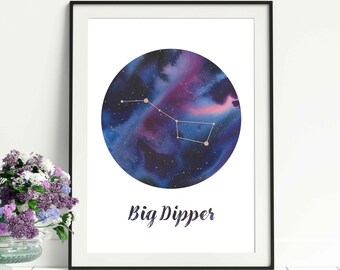 Big Dipper Print - Etsy