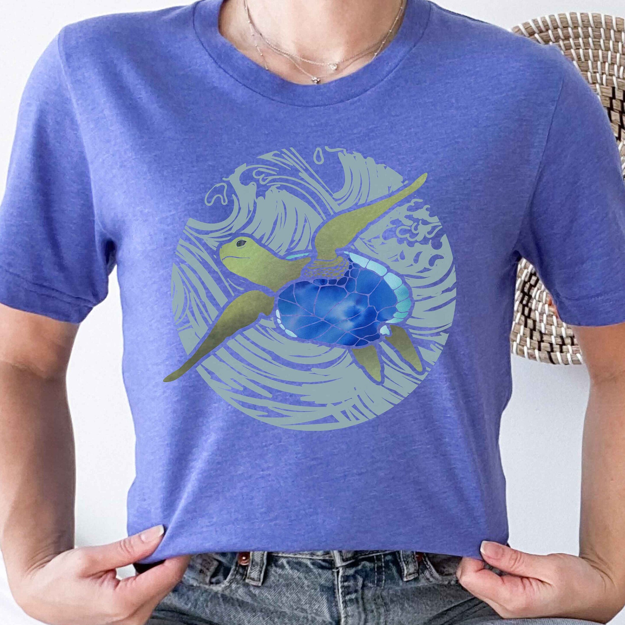 Sea Turtle Shirt, Summer Shirt Sea Turtle Gifts Vacation Tshirt Turtle ...