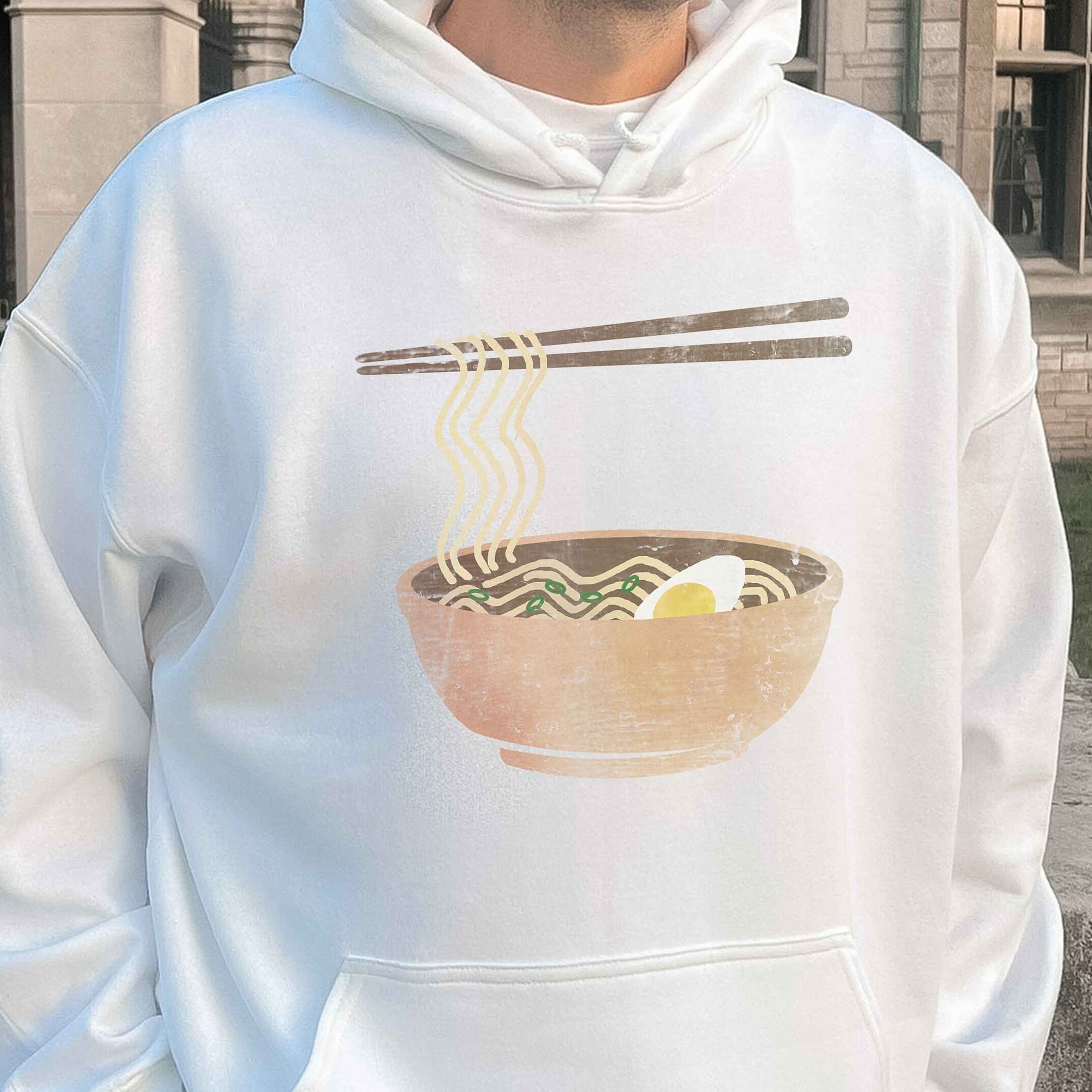 Vintage Ramen Hoodie Ramen Lover Gift Foodie Sweatshirt - Etsy