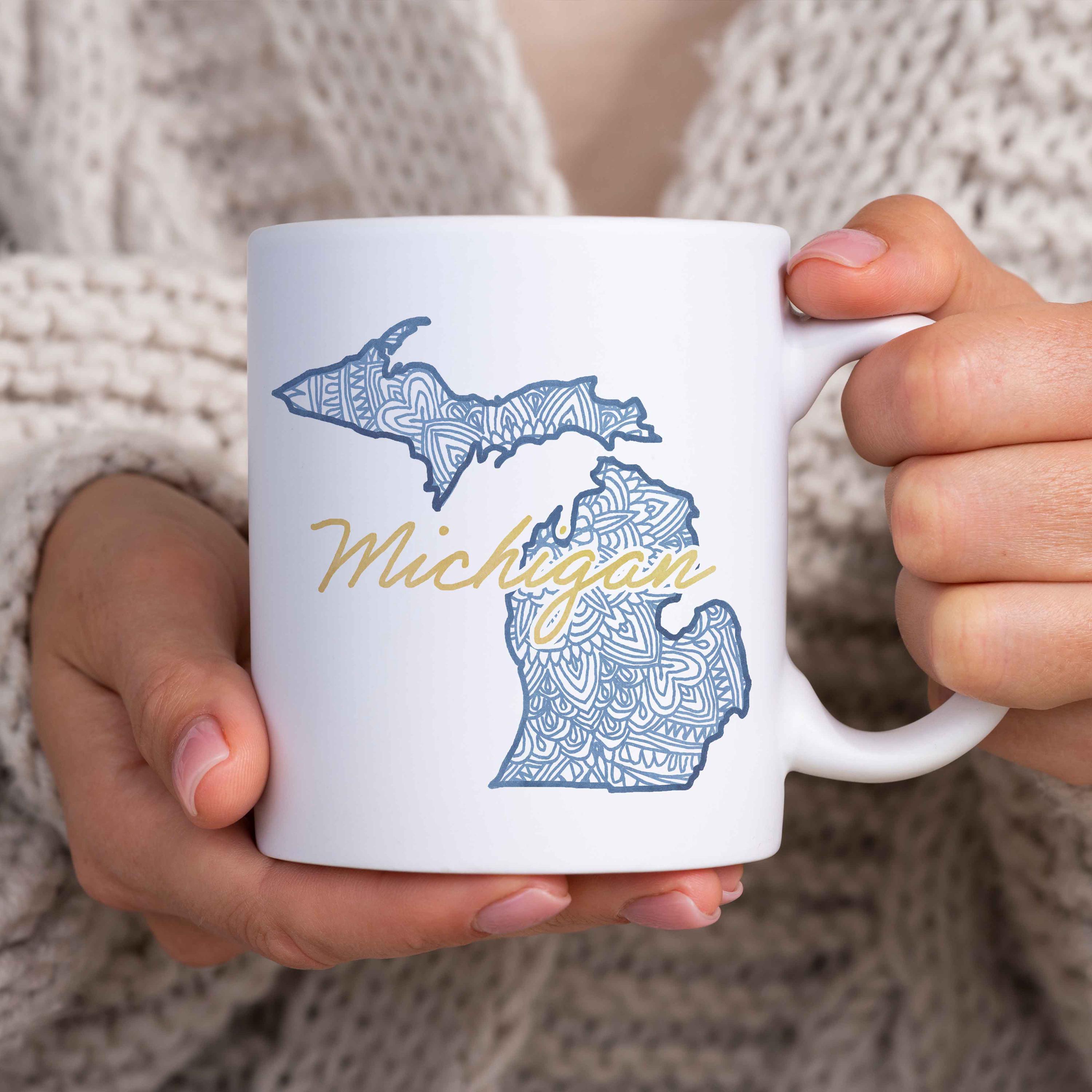 Michigan Mugs, State of Michigan Mug Gift Home Sweet Home Michigan Mom ...