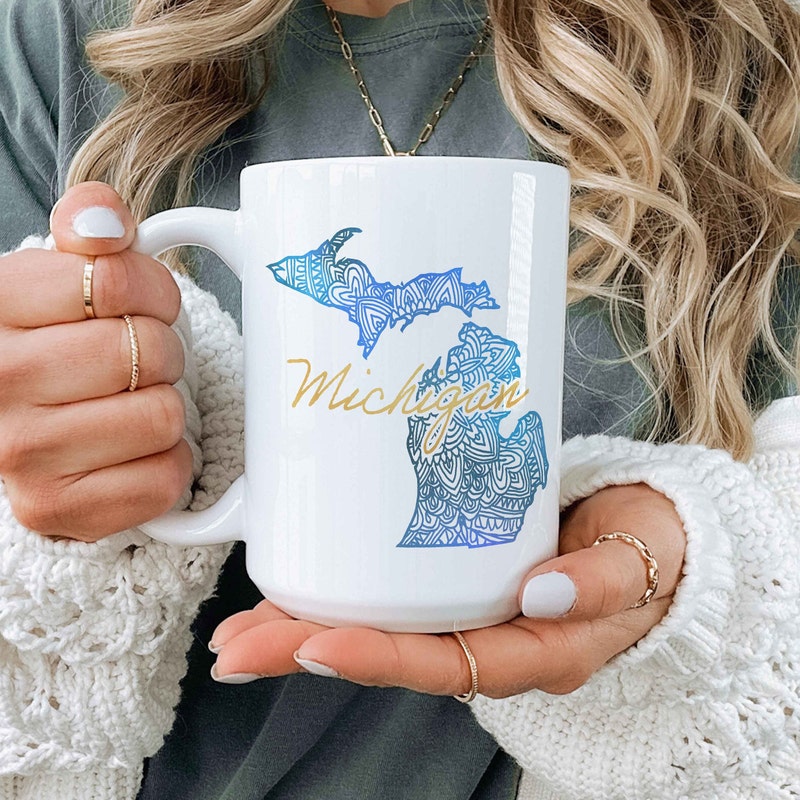 Michigan Mug - Etsy
