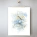 Abstract Blue Art, 3 Piece Wall Art, Triptych Abstract Painting Set of ...