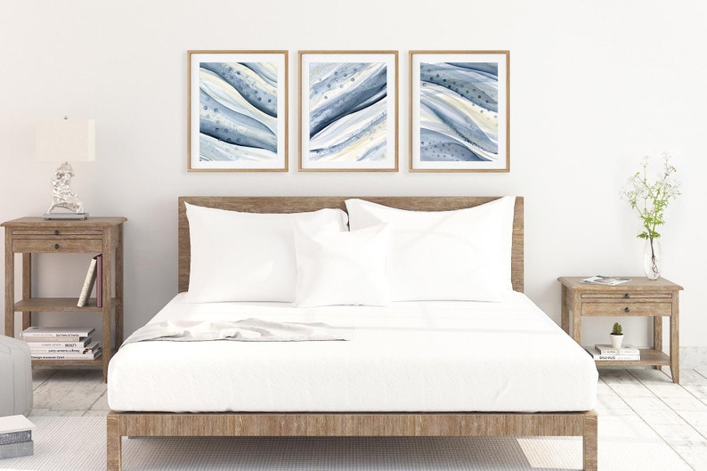 Schlafzimmer Bilder Uber Bett 3 Teilig