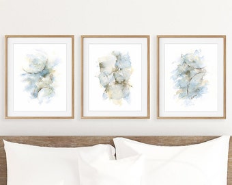 Set of 3 Prints LARGE Bedroom Wall Decor Over the Bed | Etsy Canada