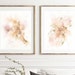 2 Piece Abstract Wall Art, Matching Set of Two Large Abstract Painting ...