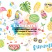 Watercolor Clipart Summer and Tropical Clipart Watermelon | Etsy