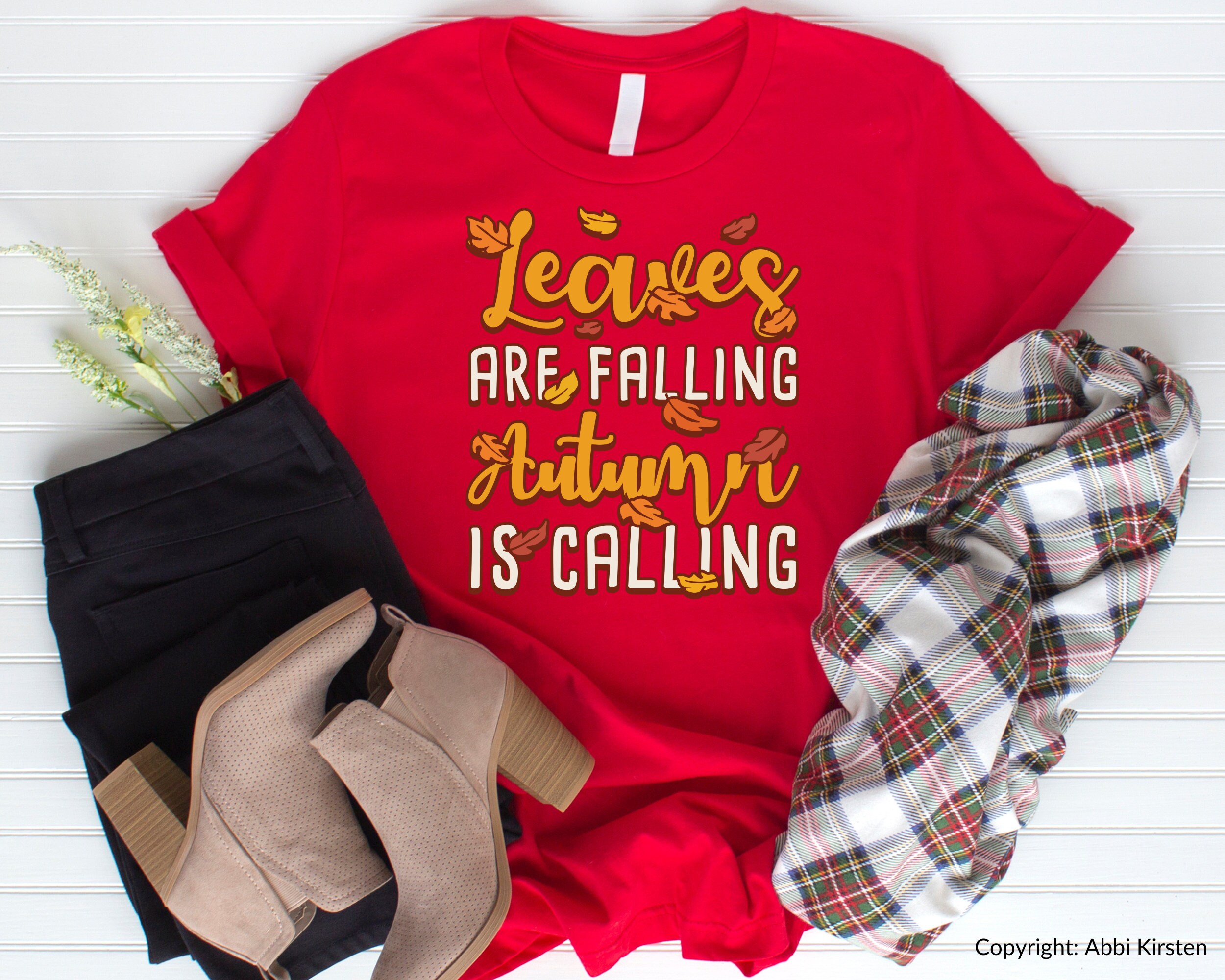 Leaves Are Falling Autumn is Calling SVG Cut Files Fall - Etsy