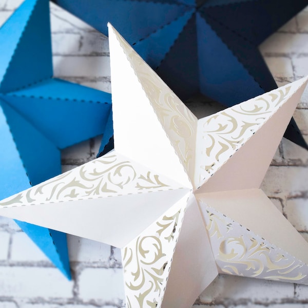 Hanging Paper Star - Etsy