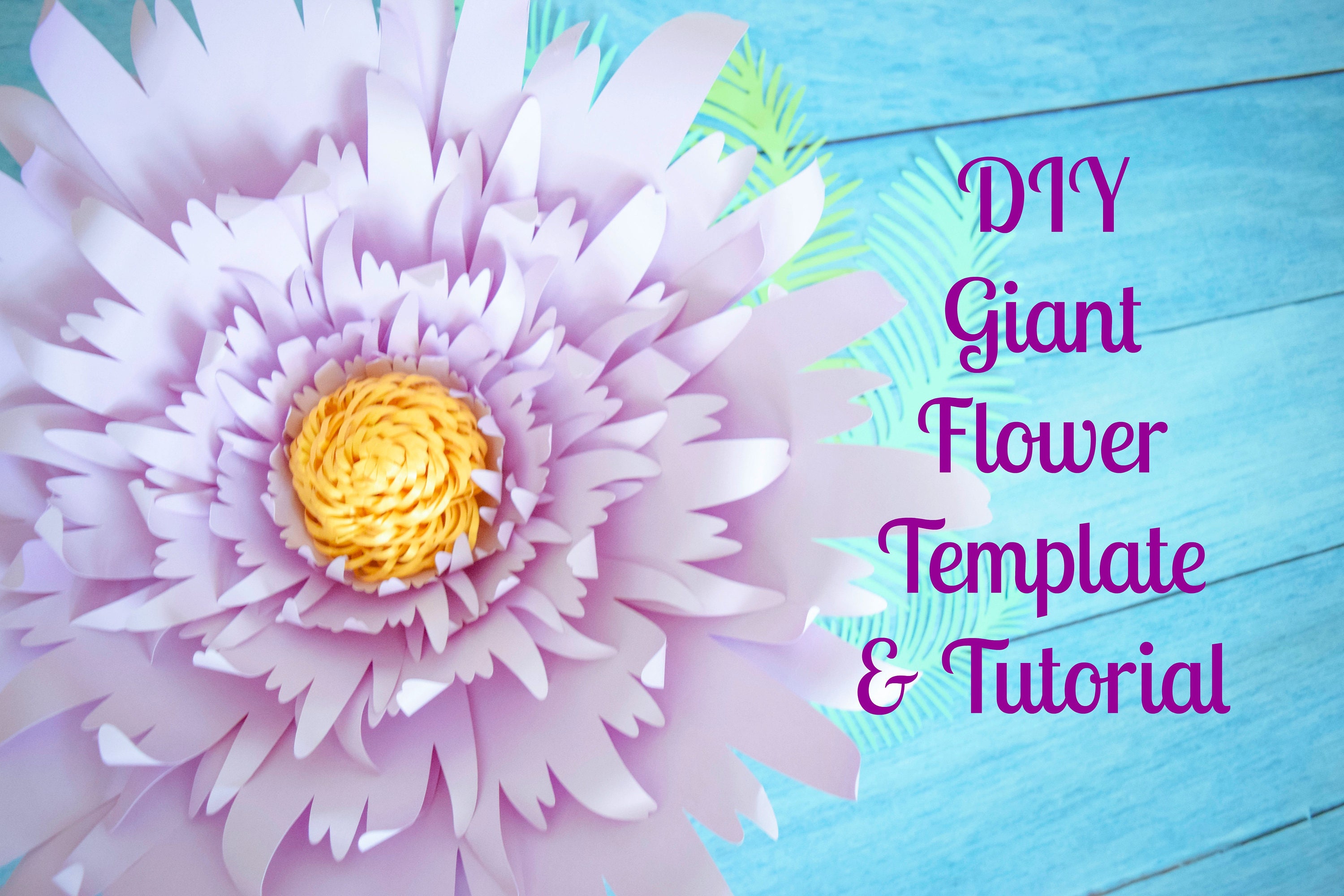 Large Paper Flowers, Tropical Hawaiian Style Flowers, Giant Flower ...