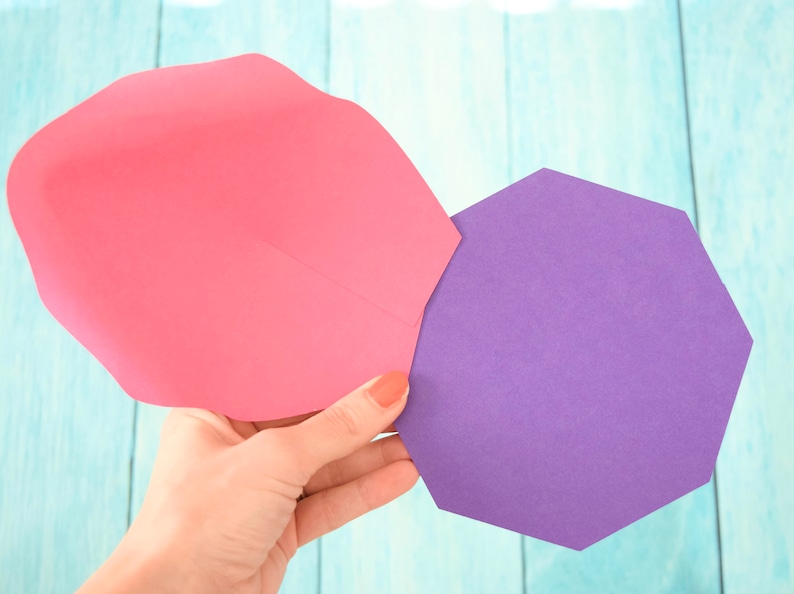 Bases for Large Paper Flowers, Base Template for Giant Paper Flowers ...