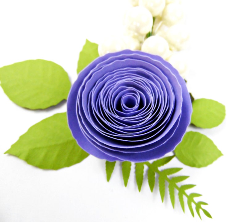 Paper Flower Rolled Rosette Templates, Printable PDF Rolled Rosettes ...