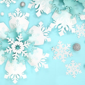 Paper Snowflakes How to With Templates and Tutorial, Giant Paper ...