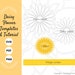 DIY Small Paper Daisy Flower Template and Tutorial, Daisy SVG Cut File ...