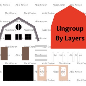 Red Barn SVG File, Farm Animal Barn Clipart, SVG Cut File, Png Image ...