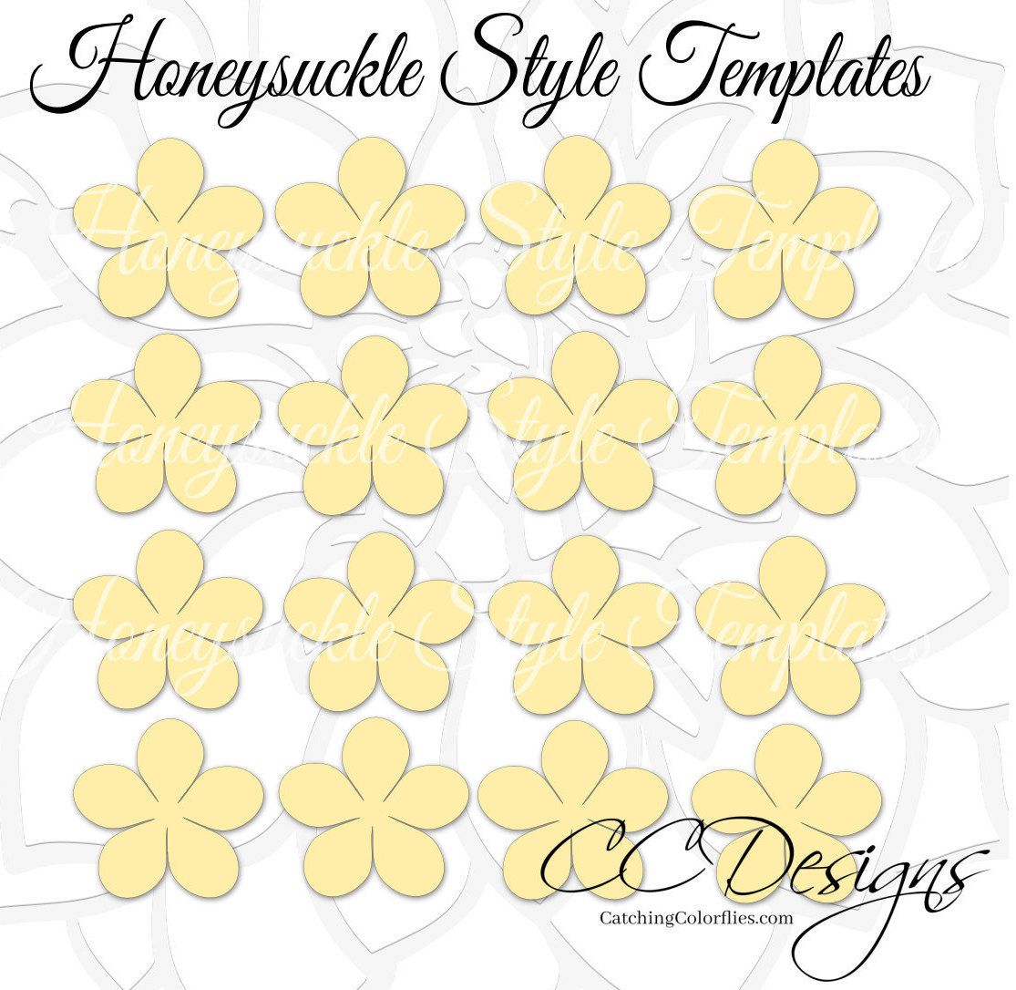 Large Pink Paper Flowers, Flower Templates, DIY Giant Flower Tutorial ...