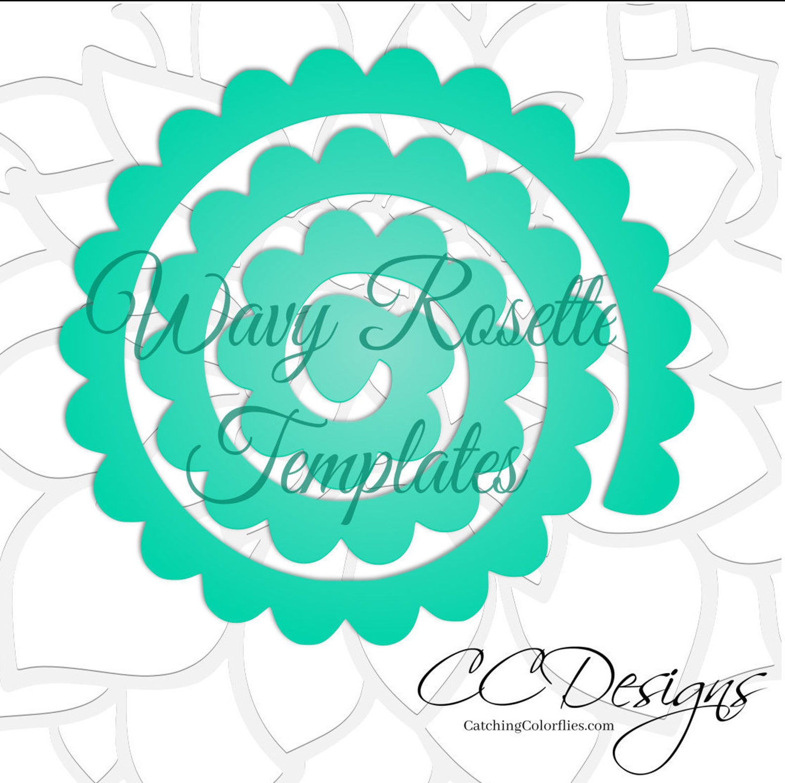 Printable Paper Flower Templates- Giant Flower Templates, Patterns ...
