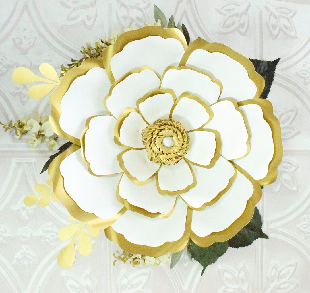 Large Paper Flowers, Giant Paper Flower Patterns & Tutorials, DIY ...
