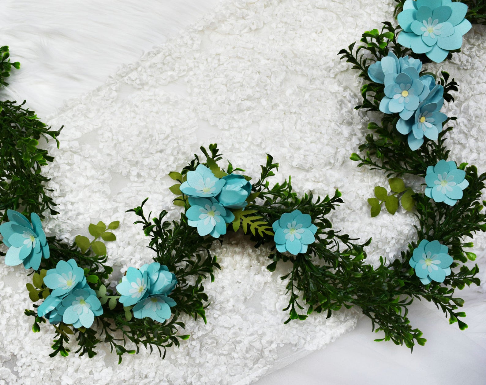 Small DIY Paper Flower Templates & Tutorial Forget me not | Etsy