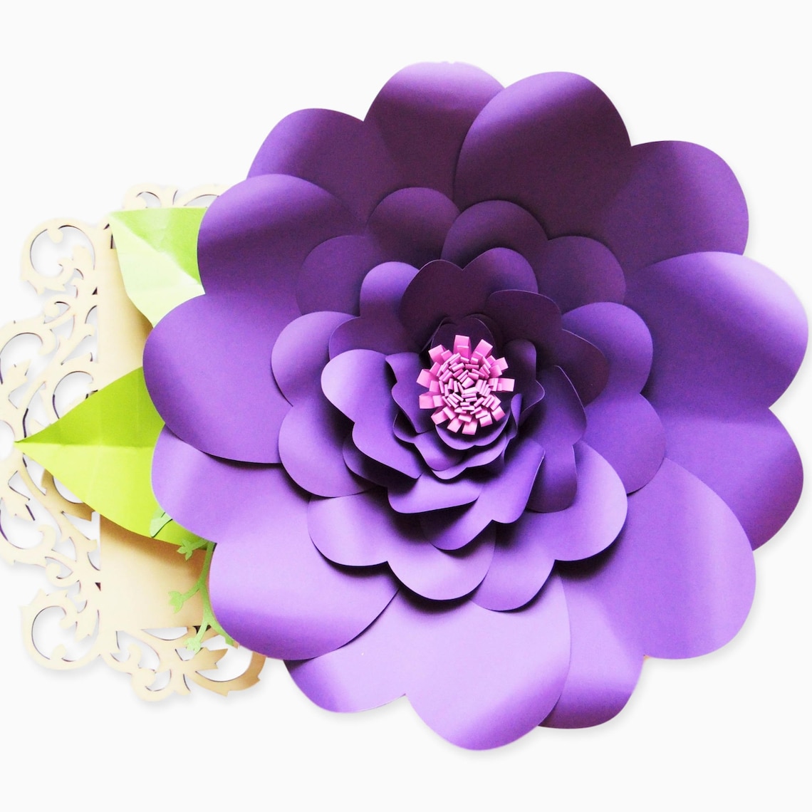 DIY Giant Flower Templates DIY Large Paper Flower Kit SVG - Etsy