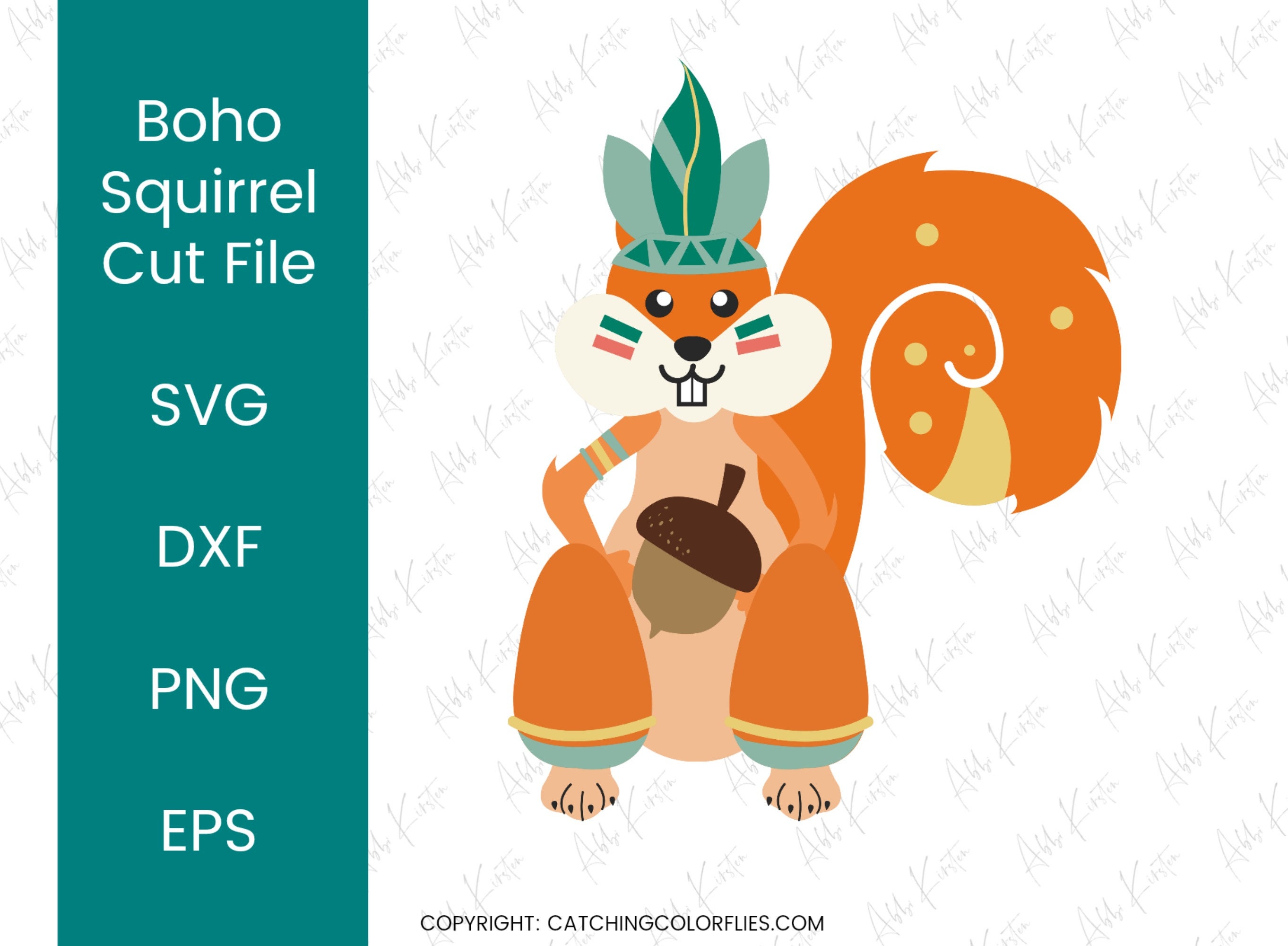 Tribal Woodland Animal SVG Set Cute Boho Forest Animals Clip | Etsy