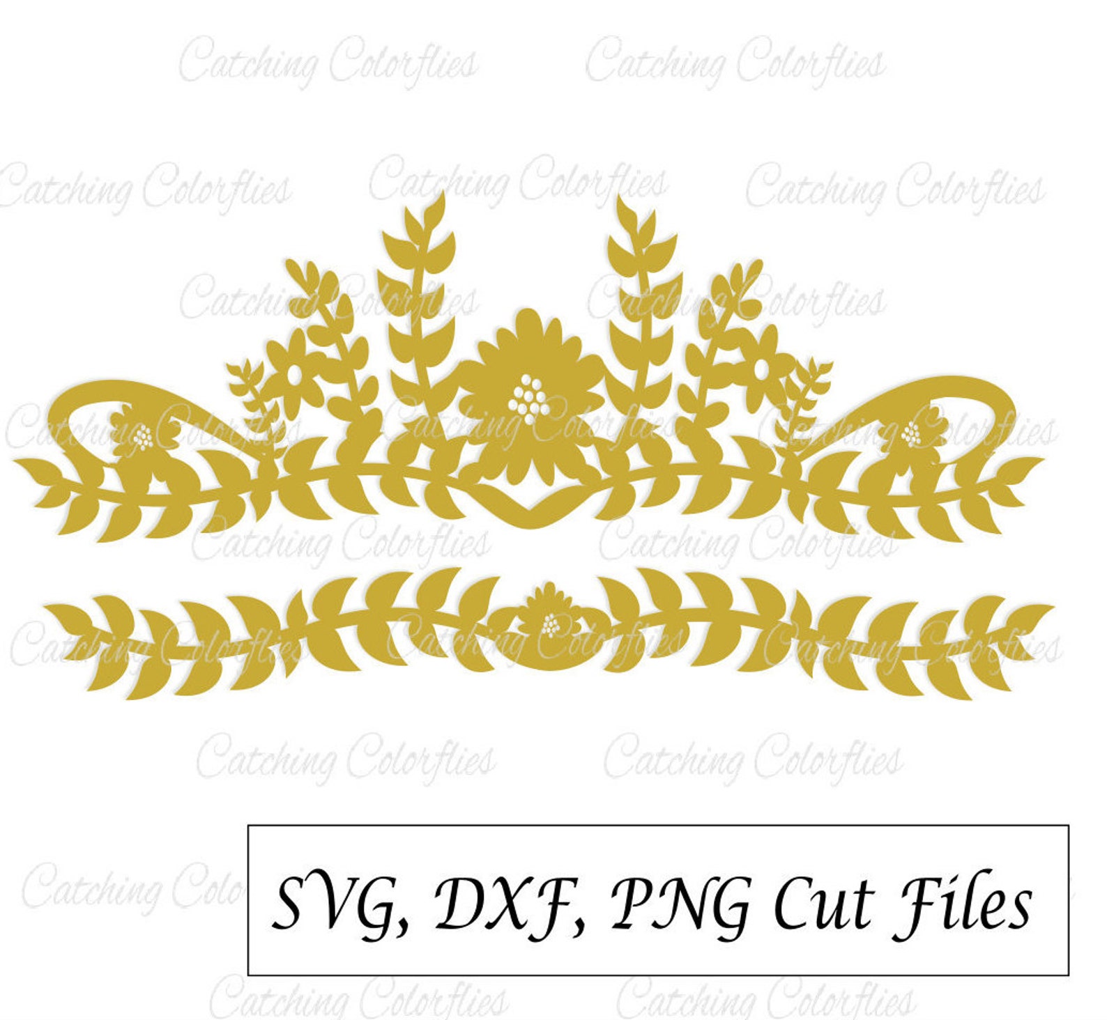 Princess Crown SVG Cut Files- Fairy Flower Crown SVG Cutting Files, Cut ...