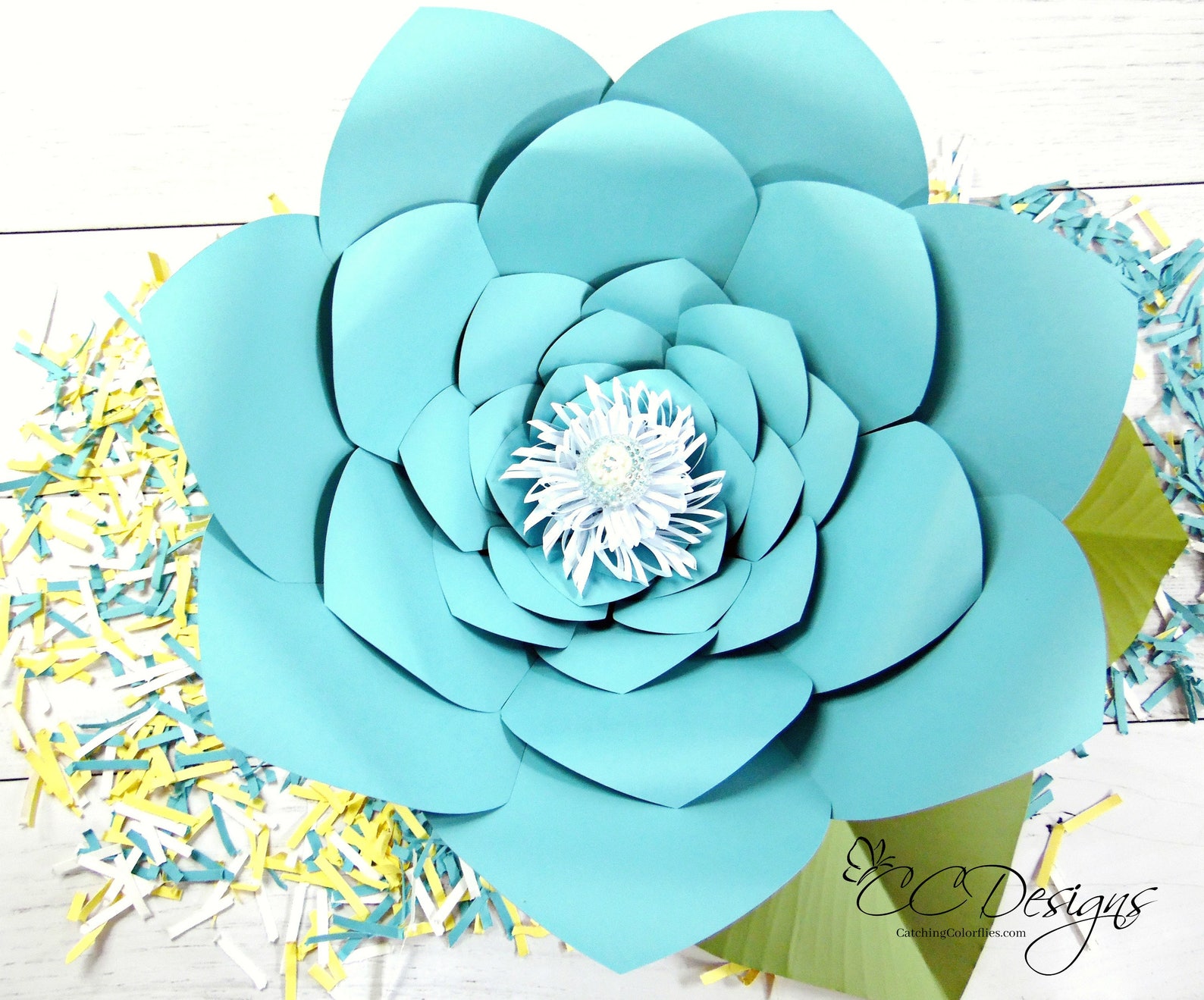 Paper Flowers, Large Paper Flowers, Template Patterns & Tutorials, DIY ...