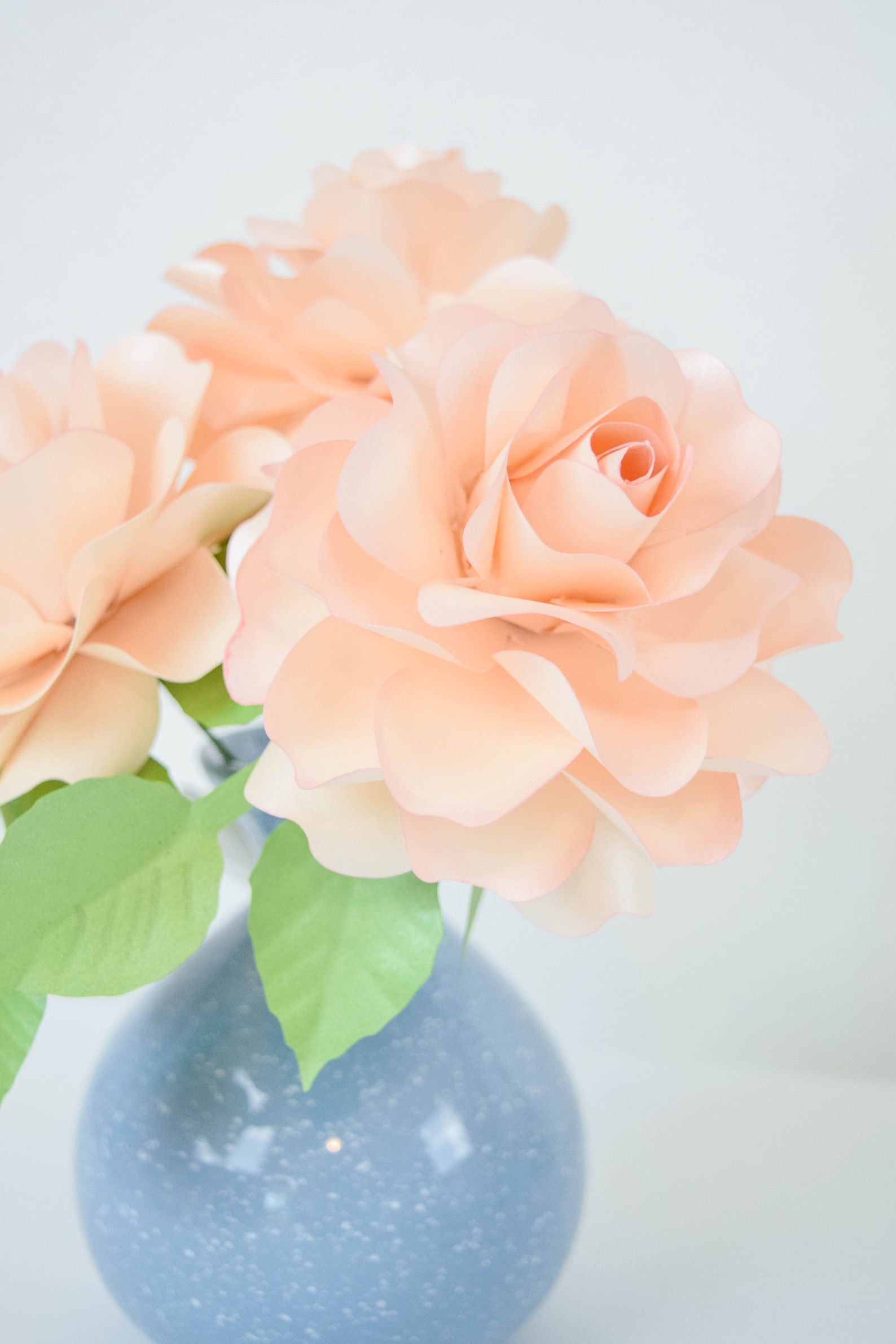 DIY Small Paper Rose Template Pattern SVG Cut Files and PDF - Etsy