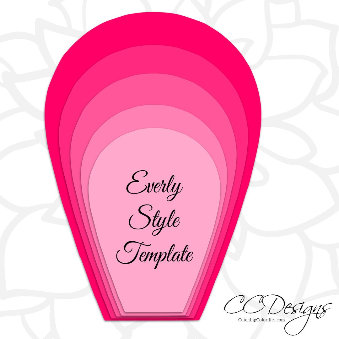 DIY Large Flower Templates- Backdrop Flowers - Giant Paper Flowers ...