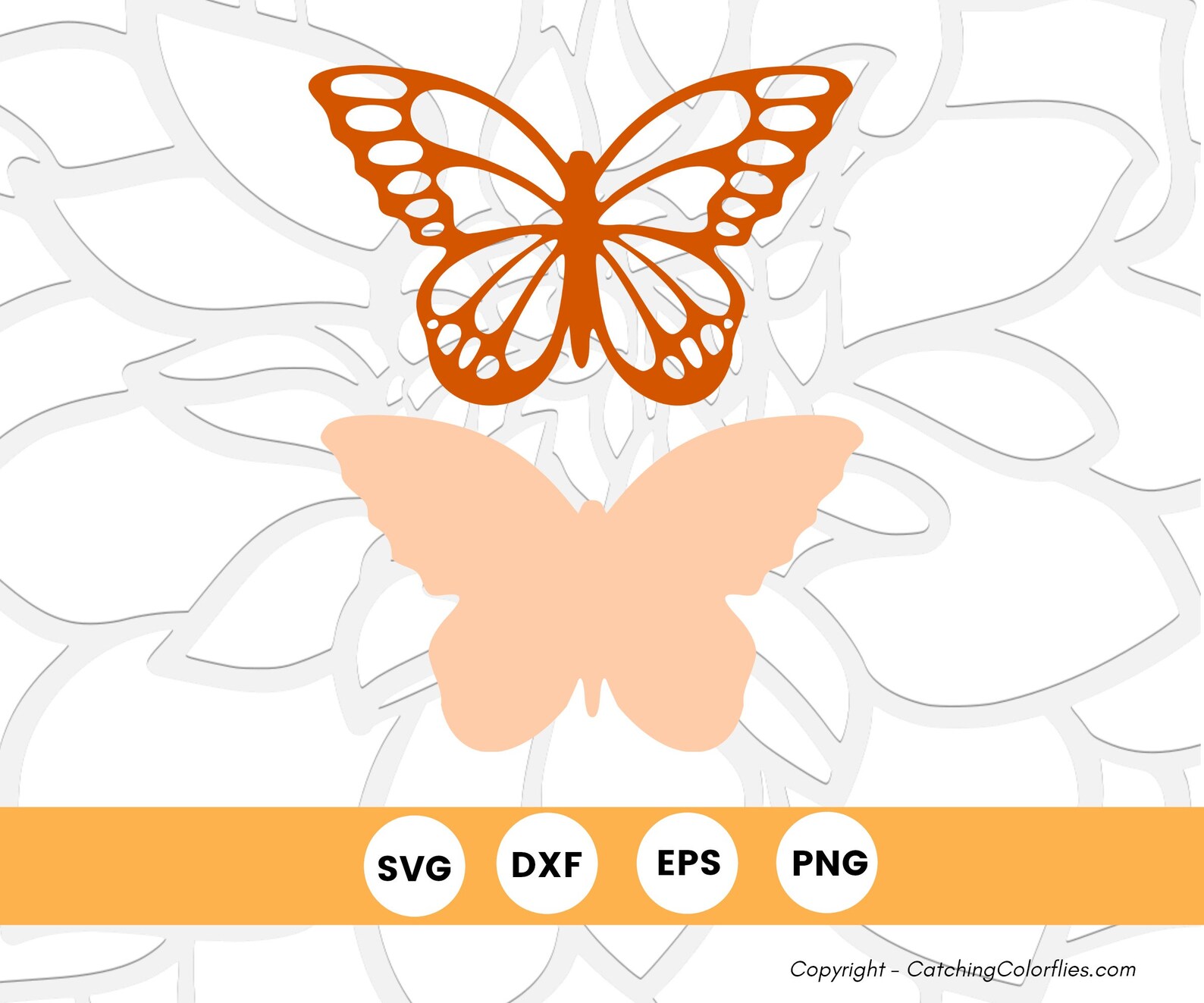 Monarch Butterfly SVG Cut File SVG Files for Cricut - Etsy