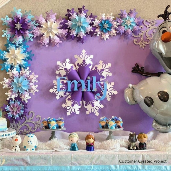 Paper Snowflake SVG and PDF Pattern, Large Paper Snowflakes, Snowflake ...