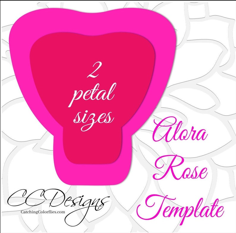 Wedding Paper Flower Backdrop DIY Paper Flower Templates - Etsy