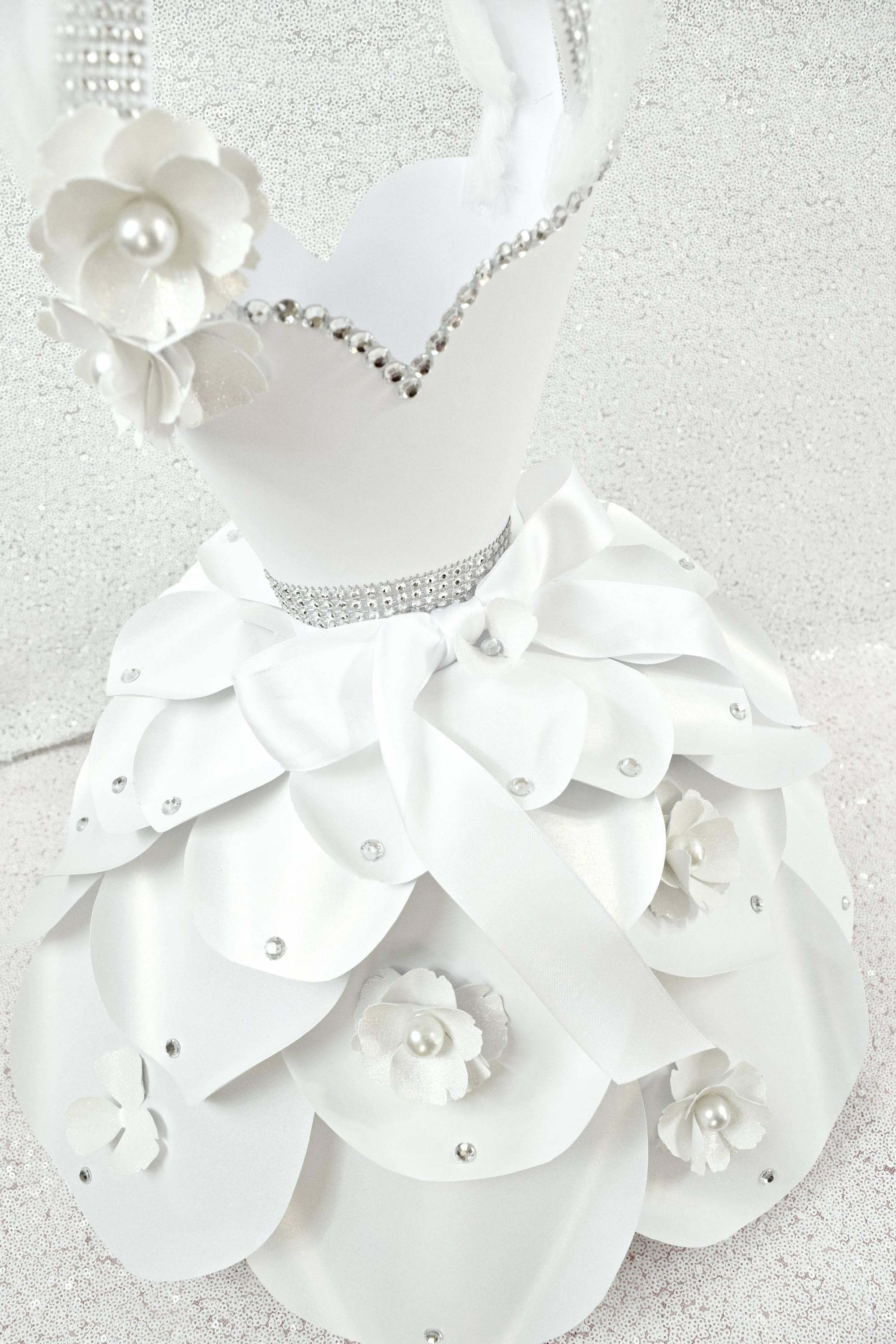 DIY Paper Dress Bodice Templates, Princess Party Decor, Paper Dresses ...