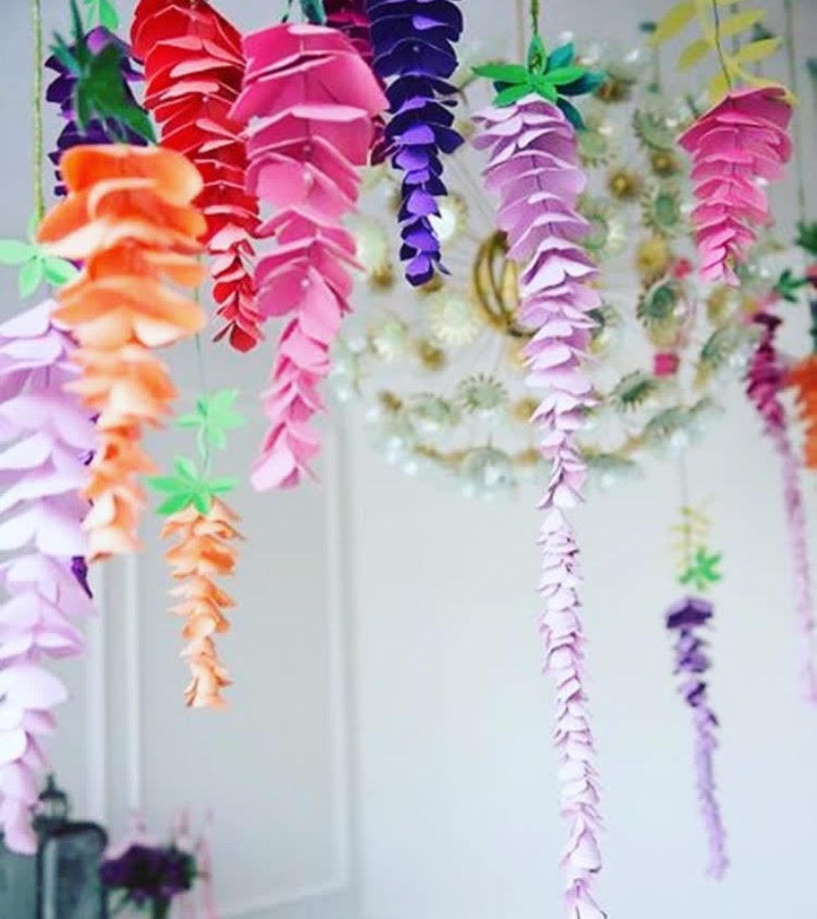 DIY Paper Wisteria Flower Template and Tutorial Birthday - Etsy Canada