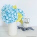 Hydrangea Paper Flower Pattern, DIY Flower Tutorial With Paper Flower ...