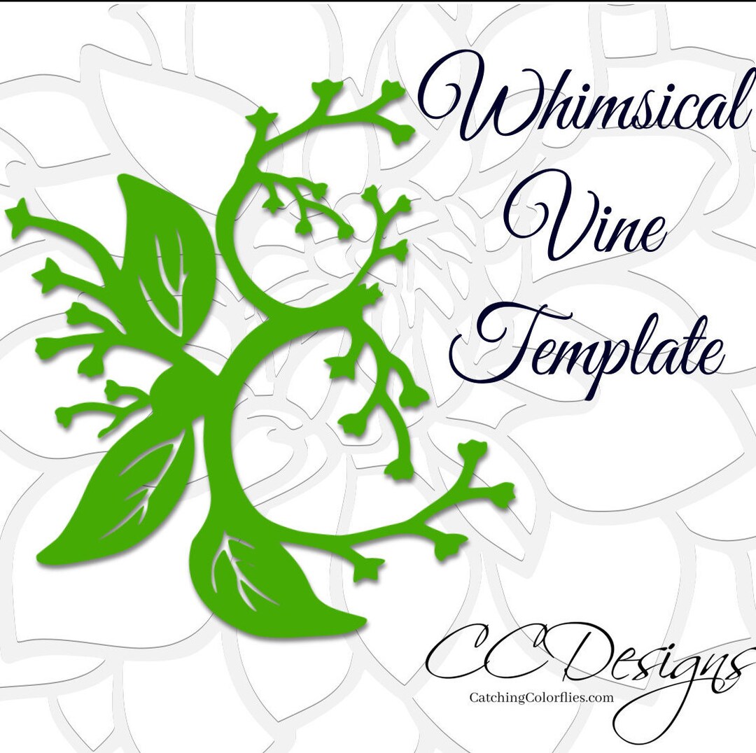 Whimsical Vine, Paper Flowers, Large Paper Flowers, Paper Vine, Leaf ...