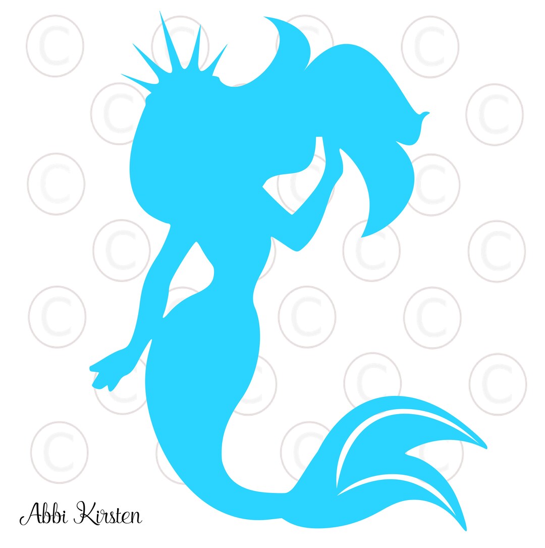Mermaid SVG Cut Files, Svgs for Cricut and Silhouette - Etsy
