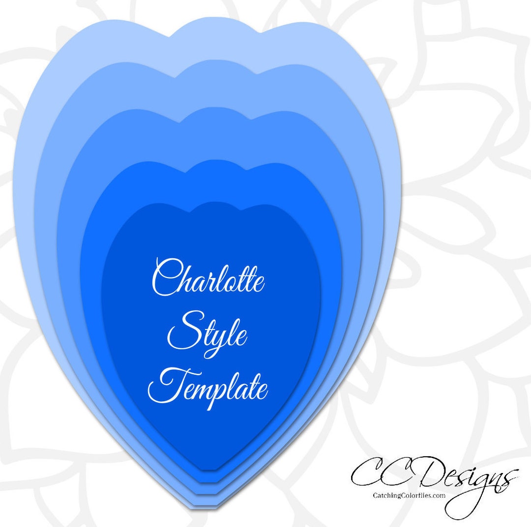 DIY Giant Paper Flower Printable Templates- Flower Template Outlines ...