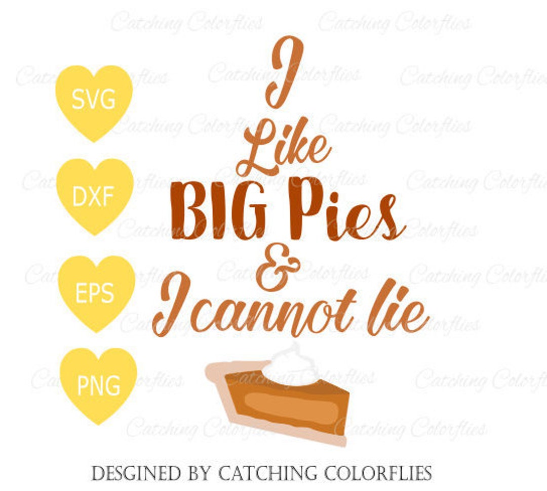 Pumpkin Pie SVG Thanksgiving SVG SVG Files Heat Transfer - Etsy