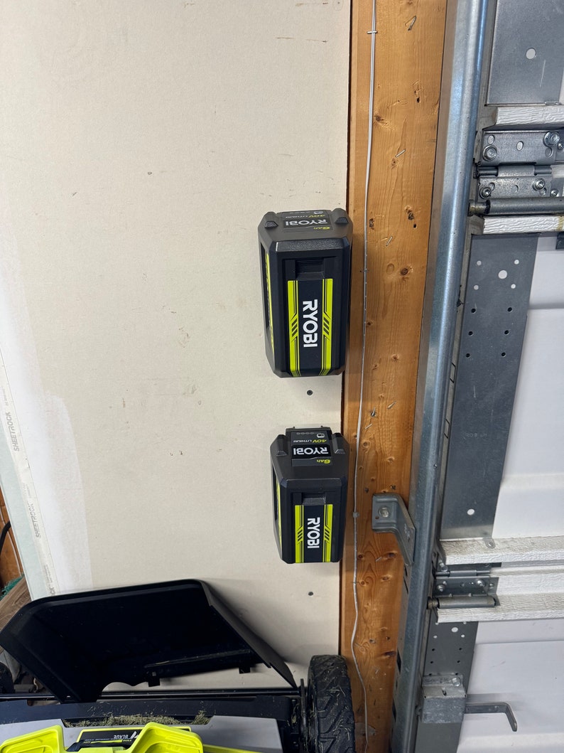 Ryobi 40v Battery Holder Mount FREE SHIPPING You Pick the Quantity - Etsy