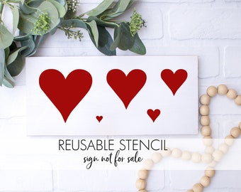 Heart stencil | Etsy