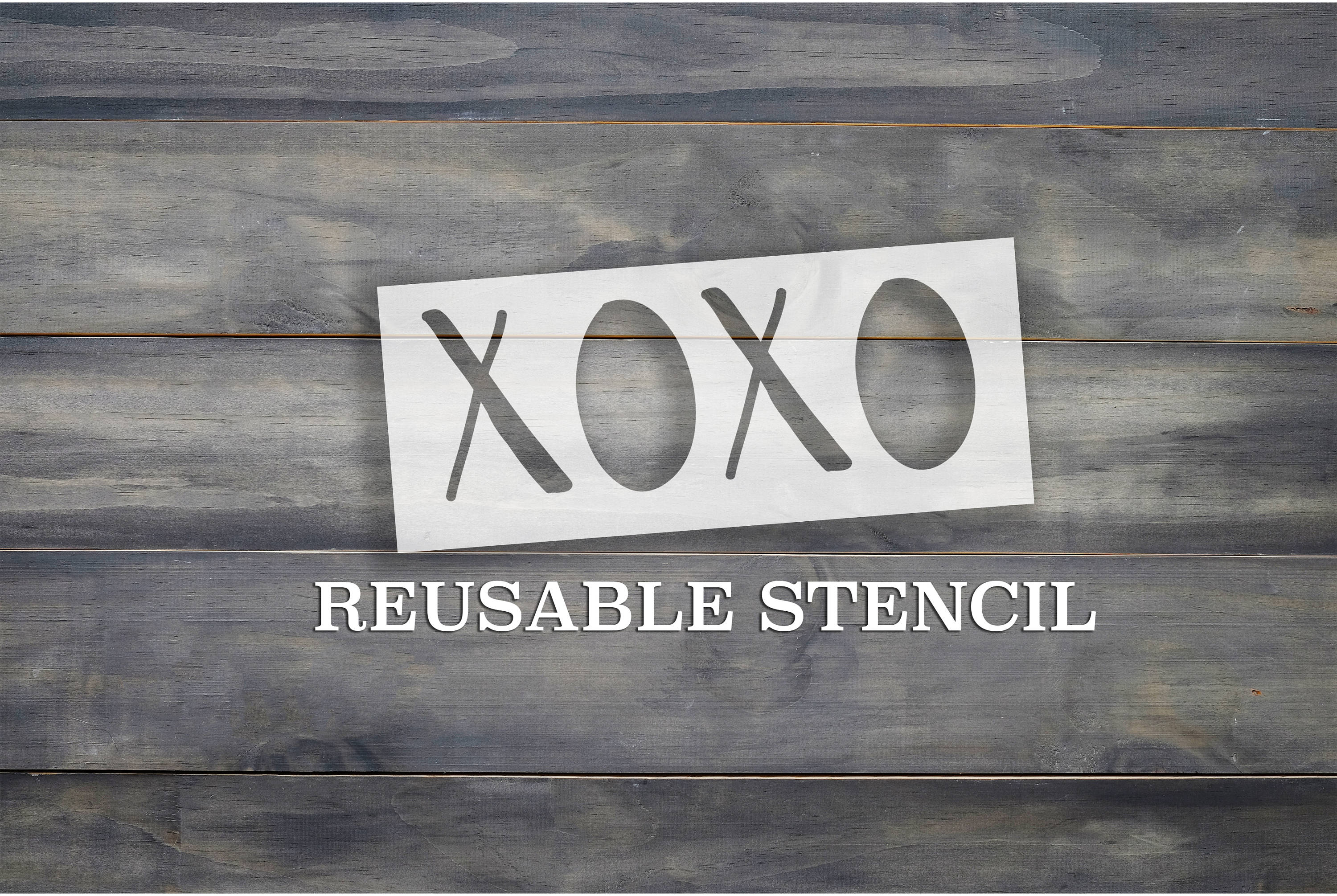 XOXO STENCIL Laser Cut Reusable Multiple Sizes Fast - Etsy