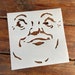 Man in the Moon Vintage Face STENCIL a Reusable DIY Craft Stencil for ...